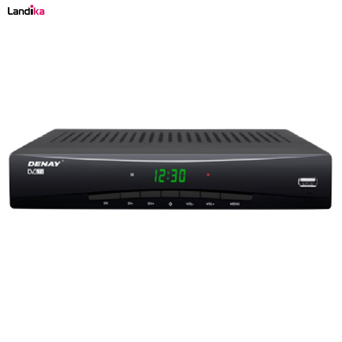گیرنده دیجیتال DVB-T دنای مدل STB1013H به همراه کابل AV |پخش آپدیت | لندیکا